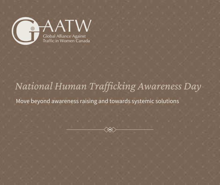 National Human Trafficking Awareness Day: Move beyond awareness raising ...